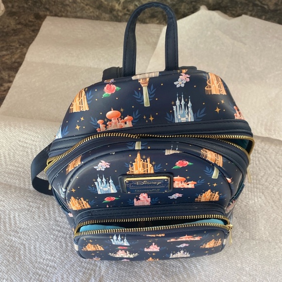 Loungefly | Bags | Loungefly Disney Princess Aop Mini Backpack | Poshmark